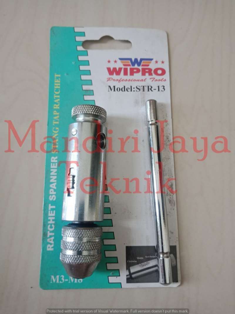 Jual Stang Tap Gagang Handtap Model Ratchet M3-M8 WIPRO di Seller ...