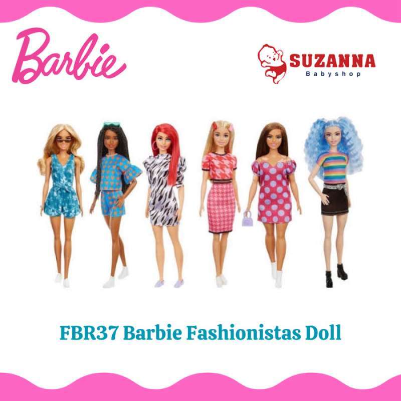 Jual Barbie FBR37 Fashionistas Doll / Mainan Boneka Anak di Seller ...