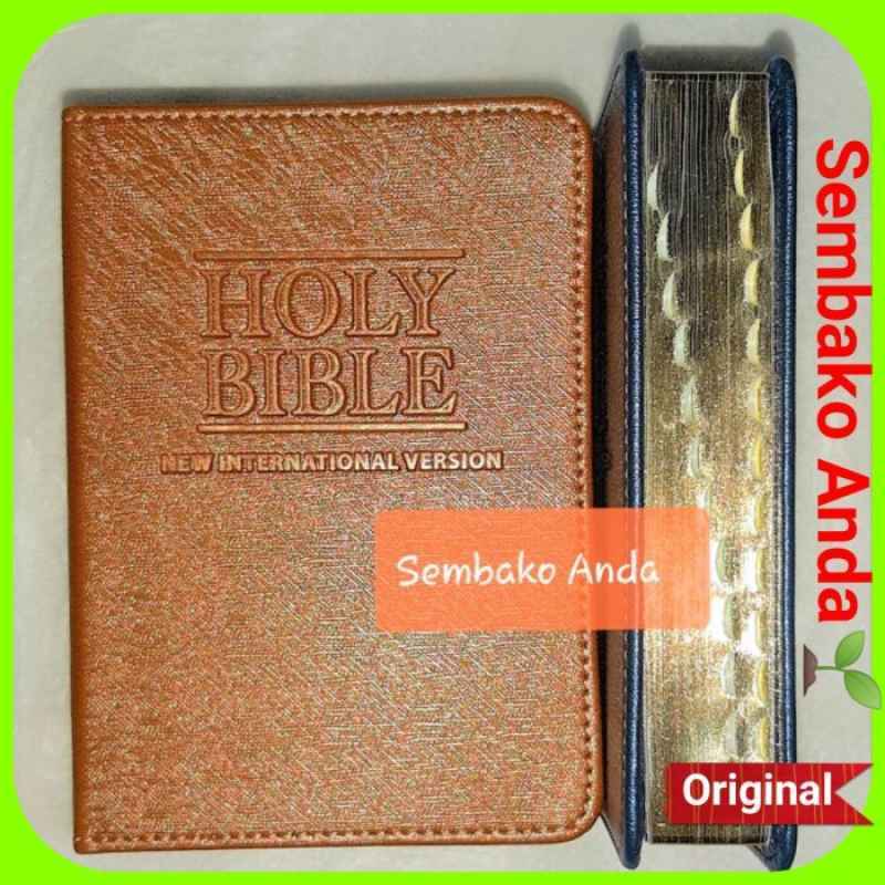 Promo Holy Bible Niv. New International Version. Indeks. Ukuran Kecil ...