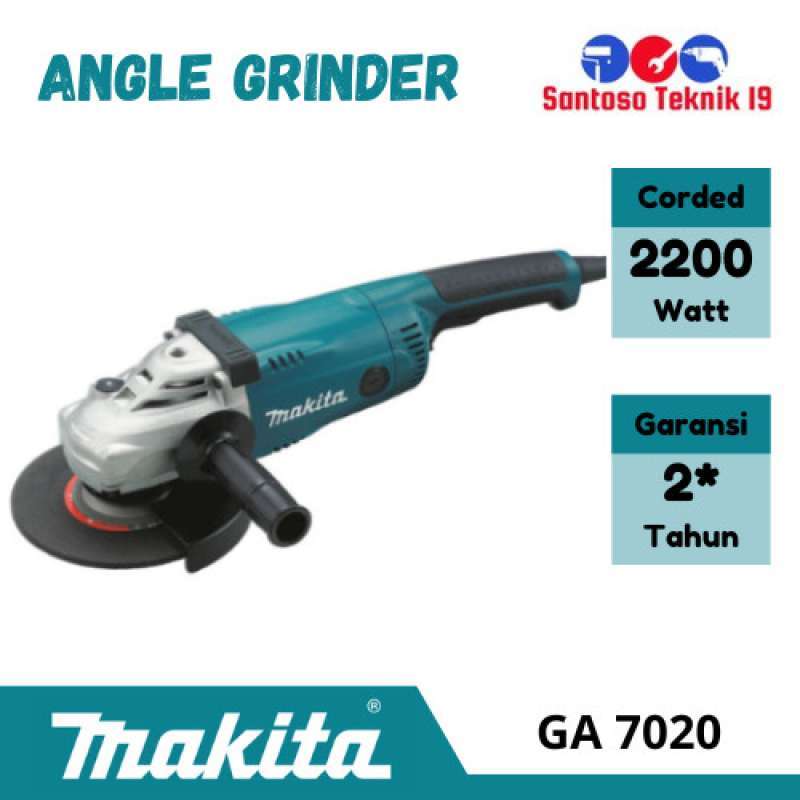 Promo MESIN GERINDA TANGAN MAKITA 7 INCH / 7 GA 7020 Diskon 23% di Seller Rhmd - Cengkareng ...