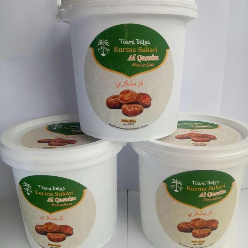Promo Kurma Sukari Ember Premium 850gr Diskon 23% di Seller Kurmatasya ...
