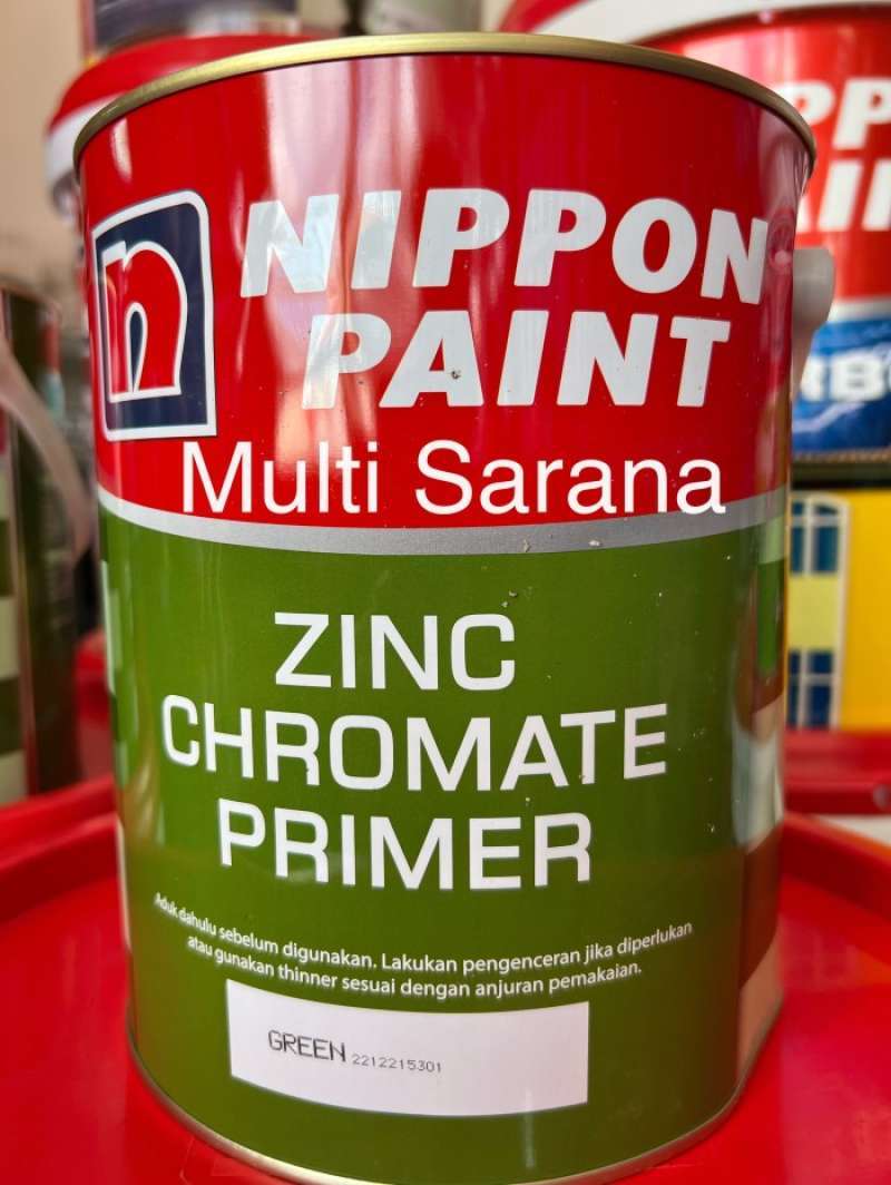 Promo Zinc Chromate Primer Nippon Paint 5 kg Diskon 23% di Seller Rhmd ...
