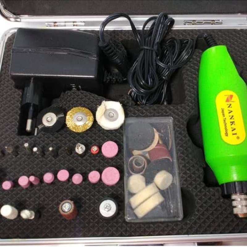 Promo GERINDA MINI POTONG POLES NANKAI ROTARY TOOL SET MINI DIE GRINDER ...