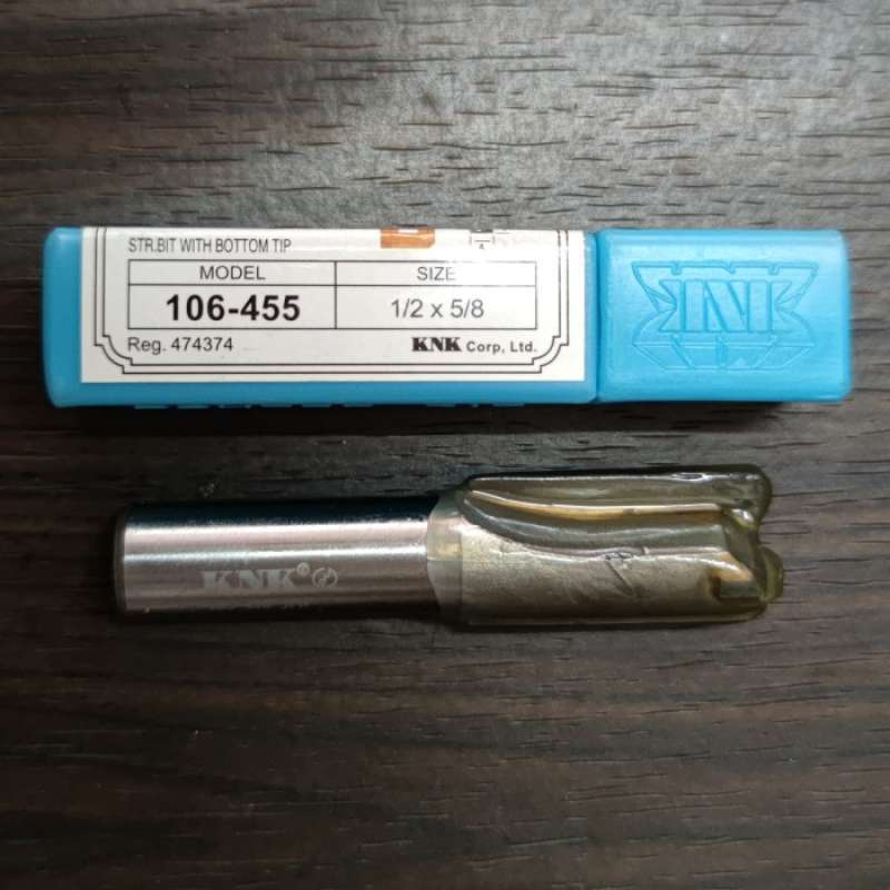 Promo MATA ROUTER BIT / PROPIL / PROFIL KAYU 106-455 KNK (STRAIGHT BITS ...