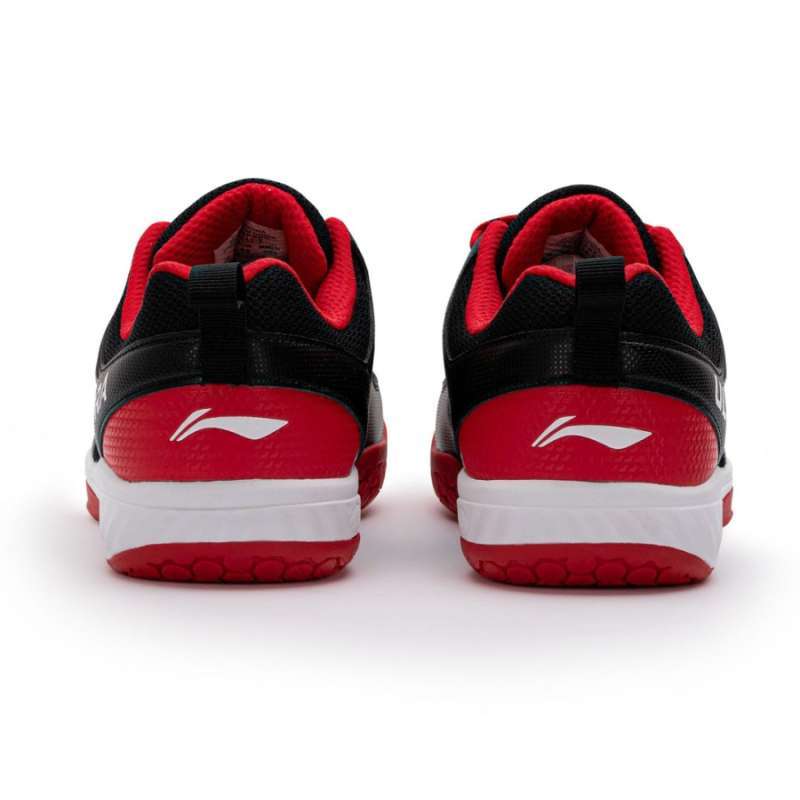 Promo Li-Ning Badminton Shoes Ultra Speed AYTT043-5 Black/Red Diskon 35 ...