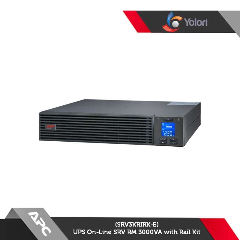 Jual APC Easy UPS On-Line, 3kVA/2700W, Rackmount 4U SRV3KRILRK-E di ...