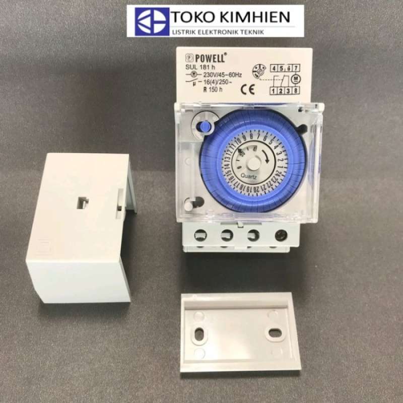 Promo timer switch otomatis analog powell sul181h Diskon 35% di Seller ...