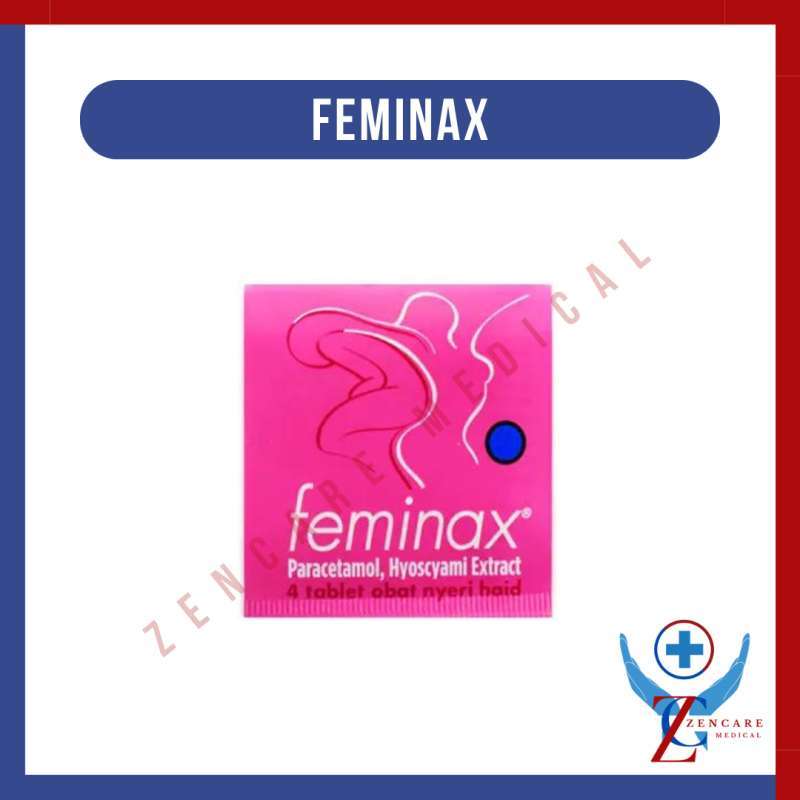 Jual Feminax Paracetamol Tablet / Obat Pereda Nyeri Haid - Sebox di ...