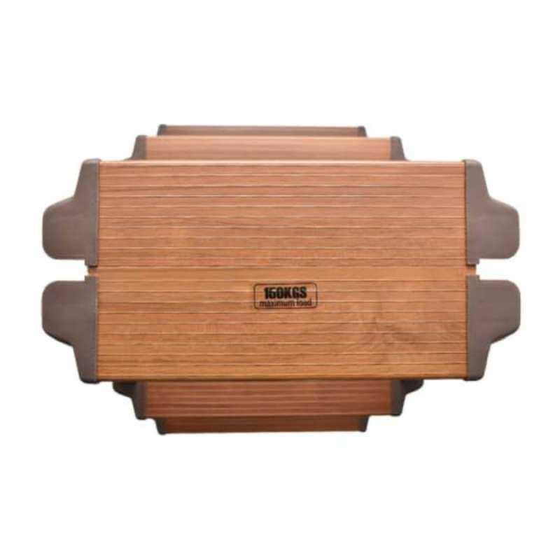 Promo Krisbow Tangga Alumunium Portabel 3 Step Motif Kayu Diskon 23% di ...