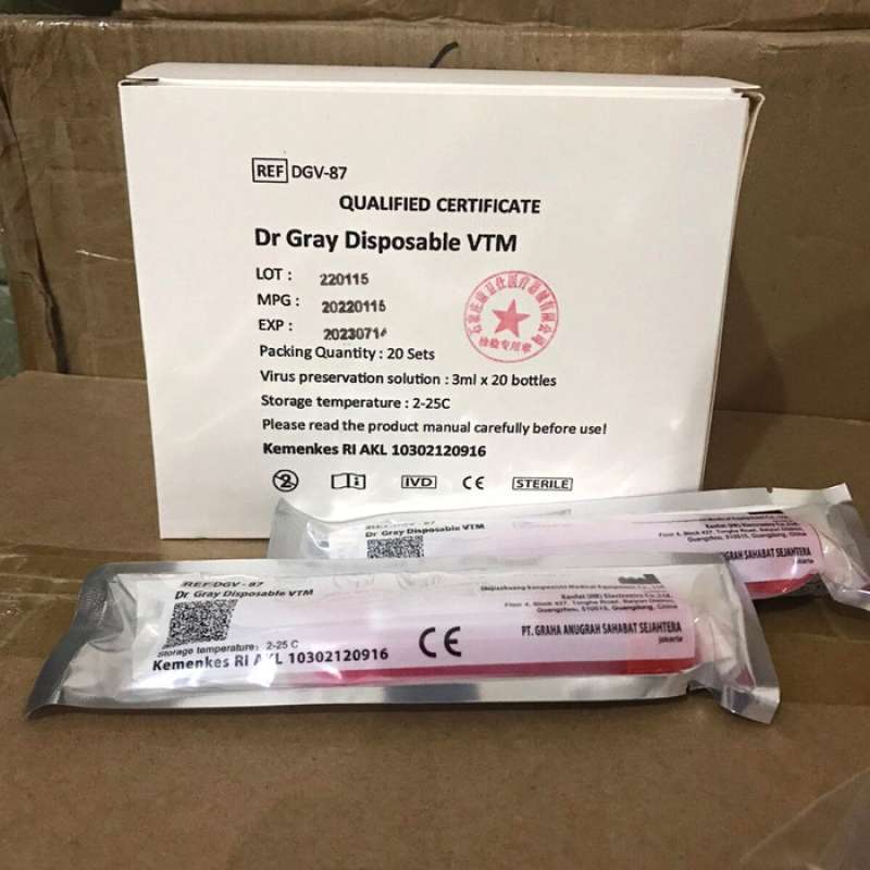 Promo ISI 20set (1BOX) VTM Dr Gray Terdaftar Izin Resmi Kemenkes Diskon ...