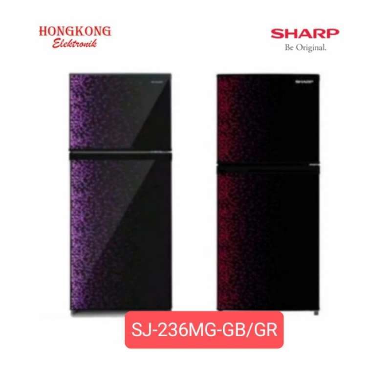 Jual Kulkas Sharp 2 Pintu SJ-236MG Shine SJ 236 MG garansi resmi di ...