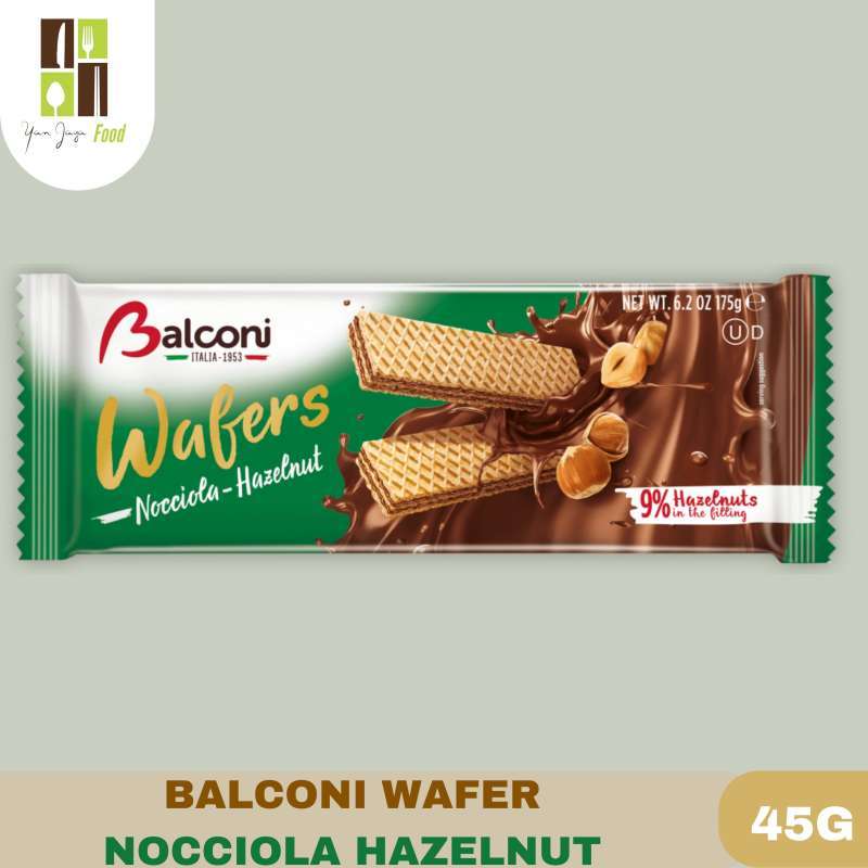 Jual Balconi Display Wafer / Snack Import Italian Chocolate / Hazelnut ...