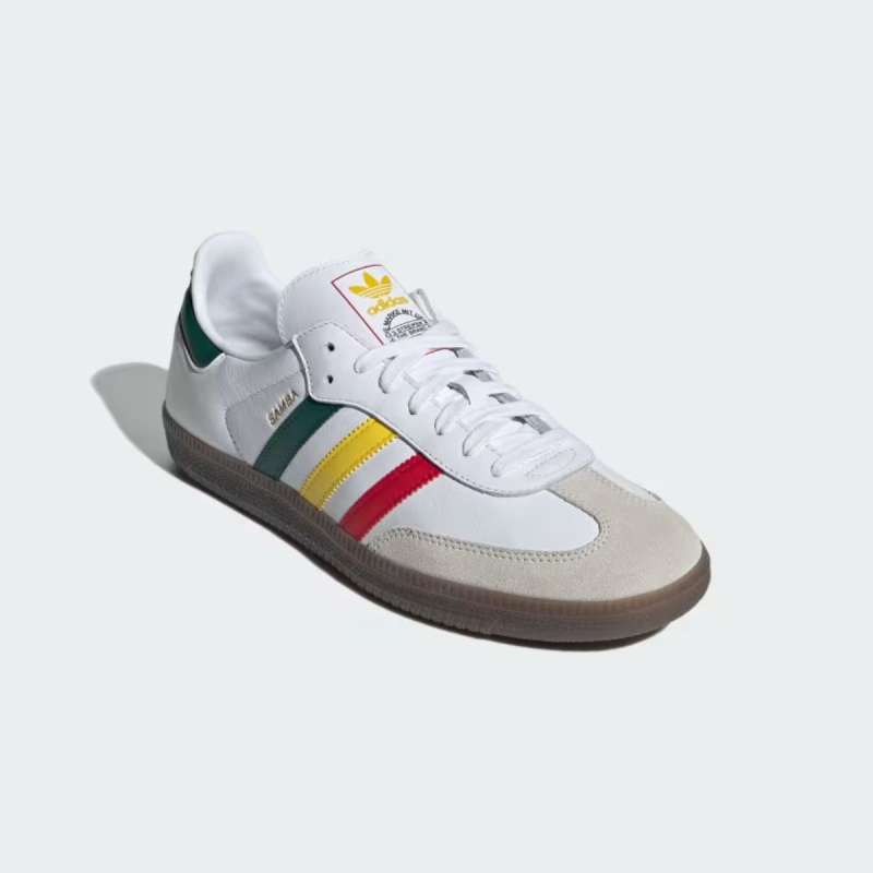 Jual Adidas Samba OG Rasta White Yellow Green [IH3118] - 44.7 di Seller ...