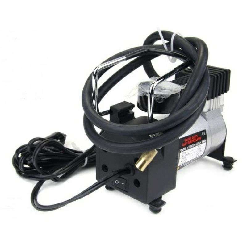 Promo Paket Compressor Mini Listrik Portable pompa angin Ban motor ...
