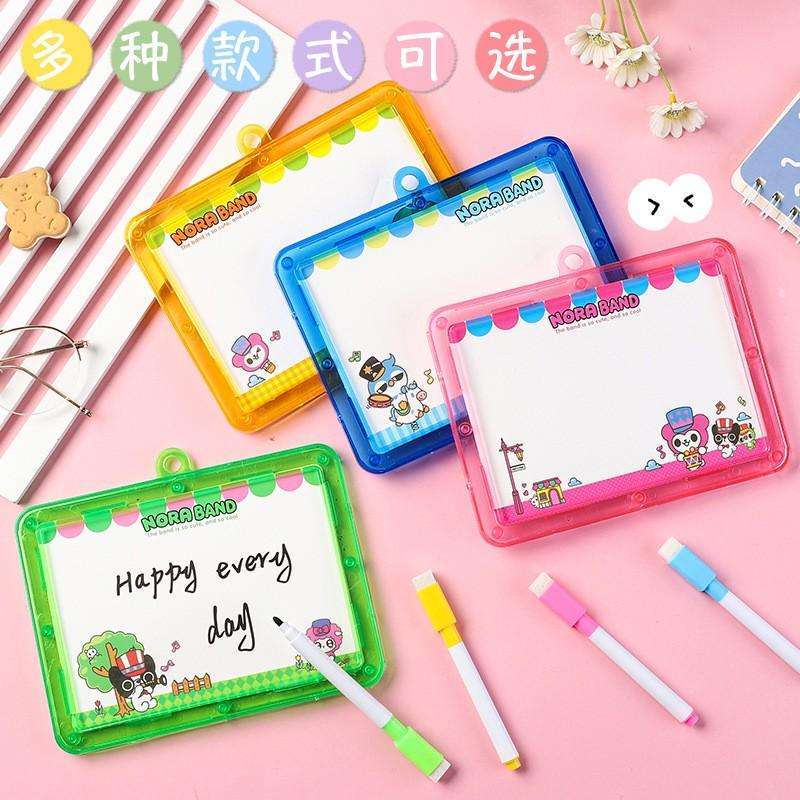 Jual Papan tulis mini whiteboard + Spidol - Papan Tulis Anak Nora Band ...