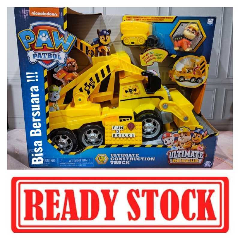 Promo PAW PATROL ULTIMATE CONSTRUCTION TRUCK ULTIMATE RESCUE - LUTOFIA ...
