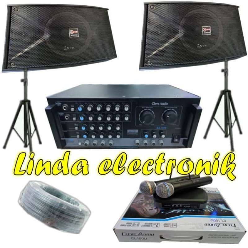 Promo Paket Profesional Sound System Cleve Audio Oryginal 10inch - Xionstore Diskon 50% Di ...