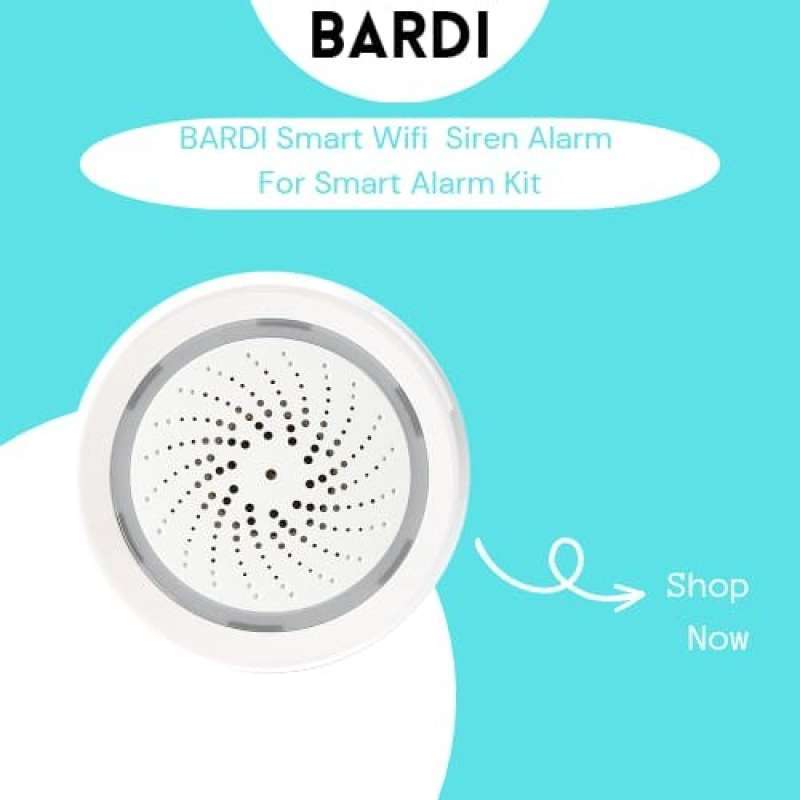 Promo Bardi Sirene Alarm For Smart Alarm Kit - Diskon 50% Di Seller ...