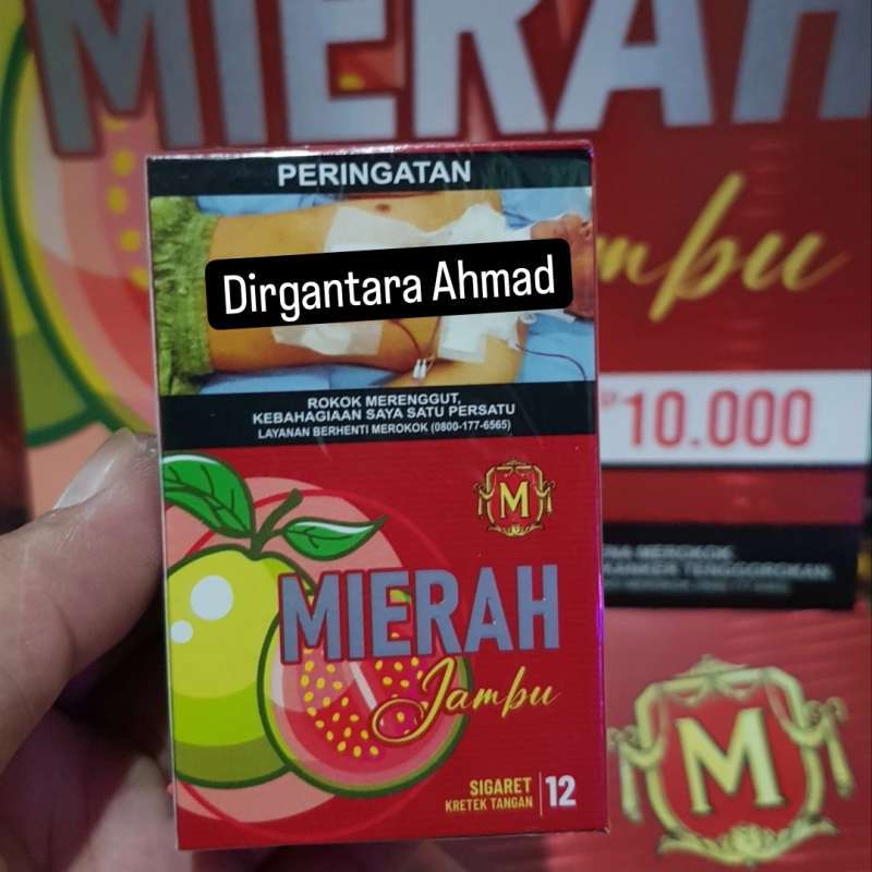 Promo Rokok MIERAH Jambu ( 12 Batang kretek ) Diskon 11% di Seller ...
