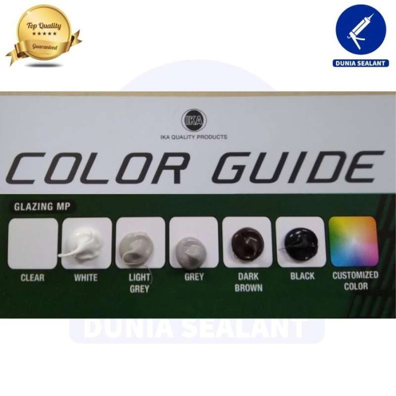 Jual Silicone Sealant Lem Kaca Silikon Silen IKA Glazing MP 300ml ...