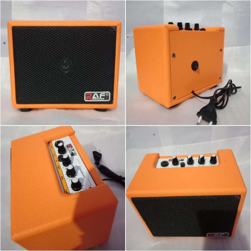 Promo AMPLI GITAR MINI RAF 4 INCH MURAH CLEAN & DISTORSI - Diskon 50% ...