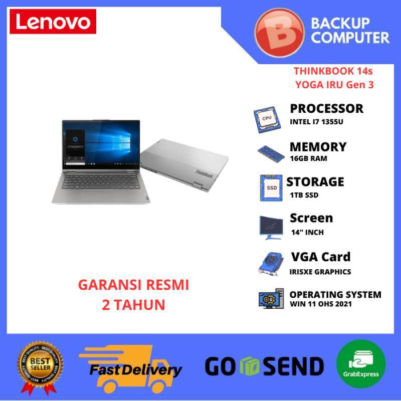 Jual Laptop Lenovo Thinkbook S Yoga Iru Gen Jg Id I U Di Seller Backup Computer