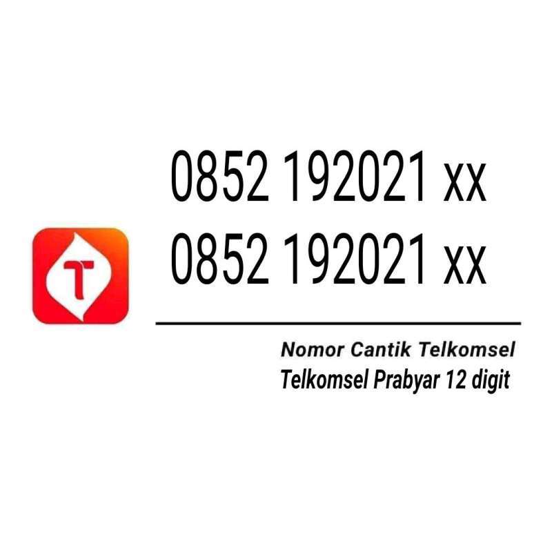 Jual Telkomsel Nomor Cantik Simpati Kartu Cantik Telkomsel Prabayar ...