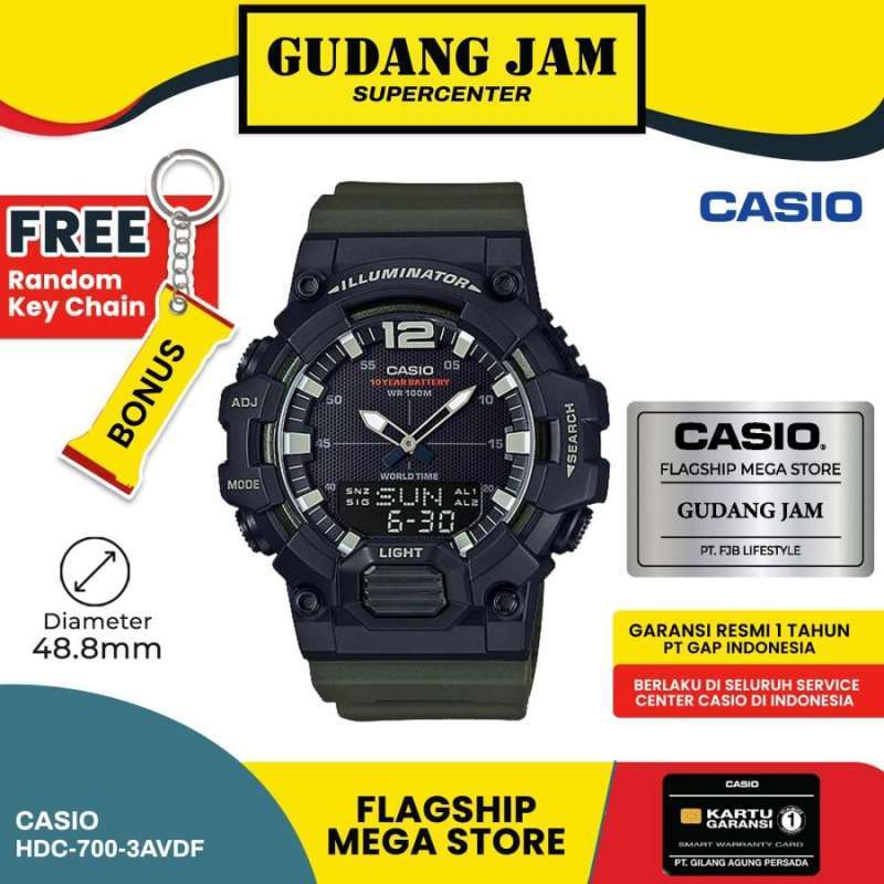 Jual Casio General HDC-700-3AVDF HDC-700-3A HDC-700 HDC700 di Seller ...