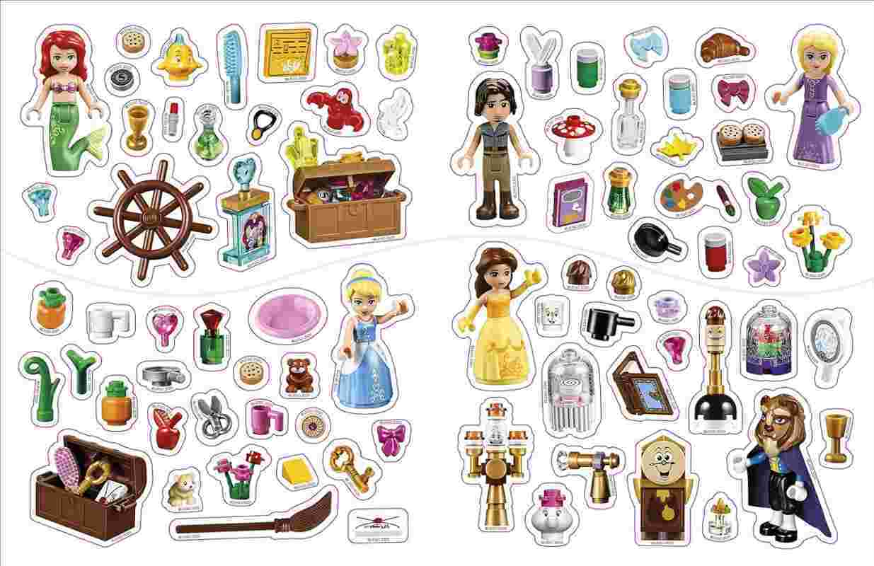 Promo LEGO DISNEY PRINCESS MY ENCHANTED STICKER BOOK Diskon 56% di ...