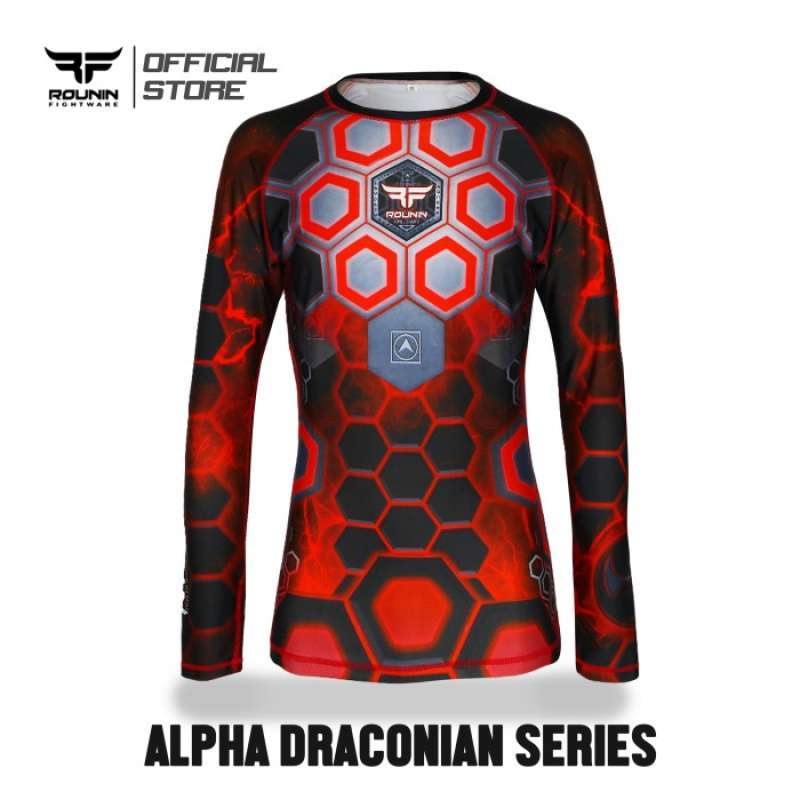 Promo RASHGUARD ROUNIN, COMPRESSION SHIRT DRY FIT ALPHA DRACONIAN ...
