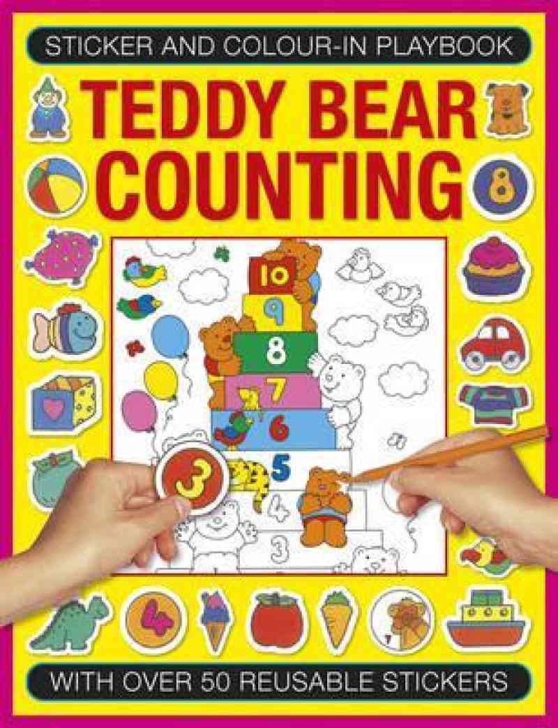 Promo STICKER & COLOR IN PLAYBOOK: TEDDY BEAR COUNTING Diskon 50% di ...