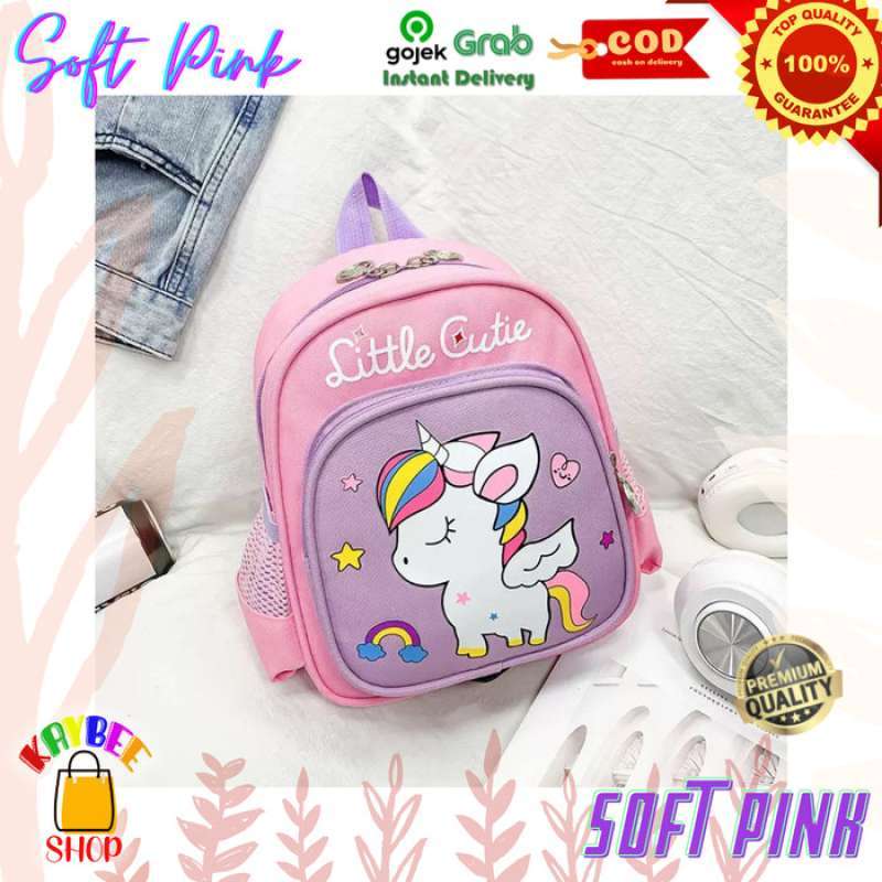 Jual Tas Ransel Sekolah Anak TK PAUD Import Karakter Unicorn Laki Perempuan di Seller Retail ...