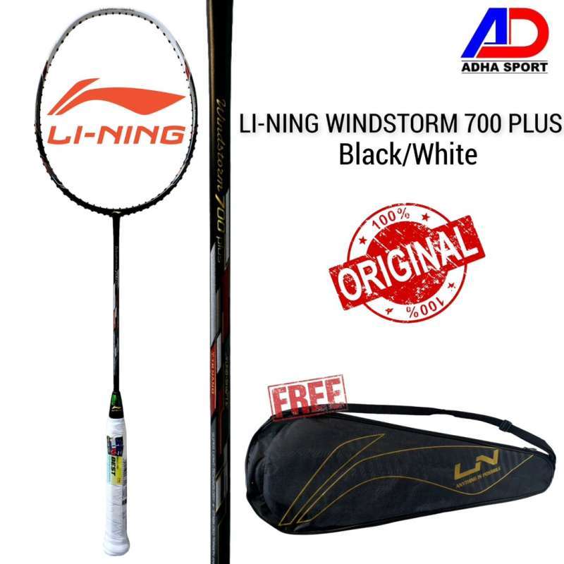 Promo Raket Badminton Li-ning WINDSTORM 700 PLUS Raket Bulutangkis ...