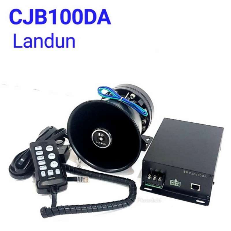 Promo LANDUN TOA DAN AMPLY SIRINE 100WATT CJB100DA Diskon 50% di Seller ...