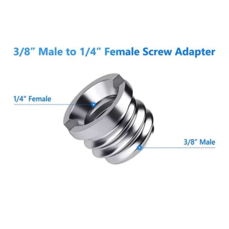 Promo Thread Screw Adapter Tripod 3 In 1 Spigot Converter Light Stand ...