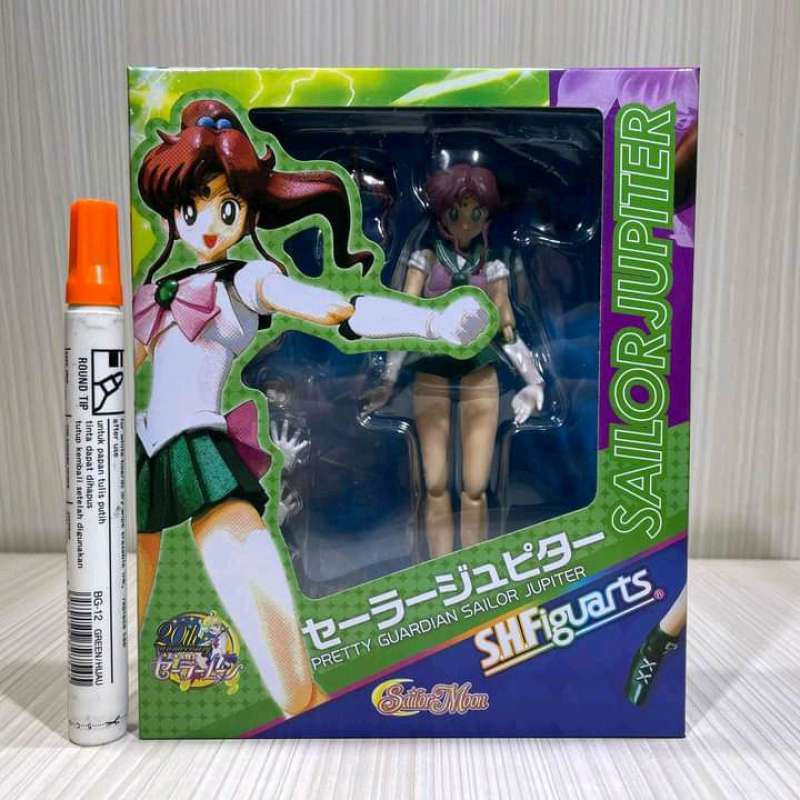 Jual mainan action figure shf Sailor jupiter Sailormoon movie series ...