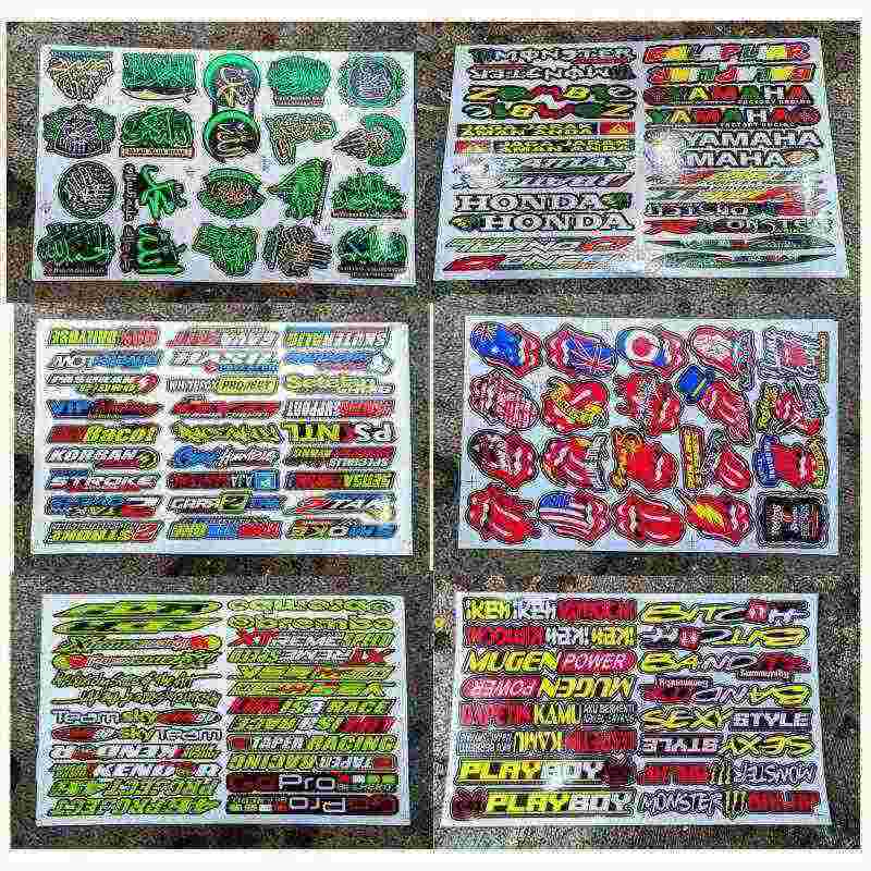 Promo Stiker Lembaran Ukuran 43cmX26.5cm Bisa Potong Sendiri - Sticker ...