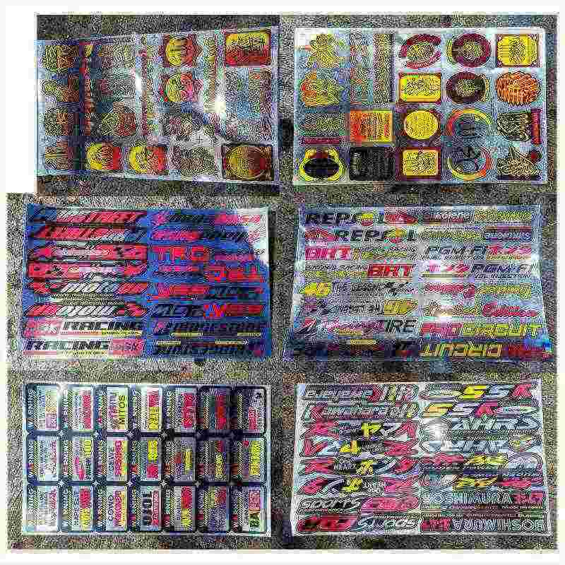 Promo Stiker Lembaran Ukuran 43cmX26.5cm Bisa Potong Sendiri - Sticker ...