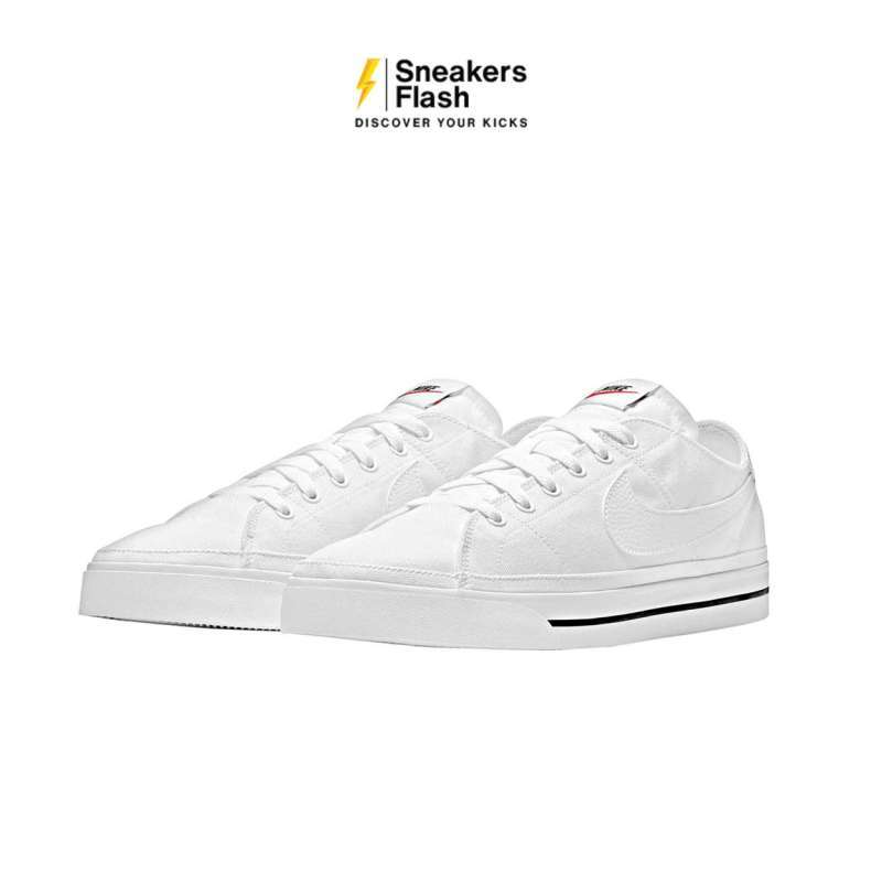 Jual Sepatu Casual Pria Nike Court Legacy Canvas White - Cw6539100 - 44 ...