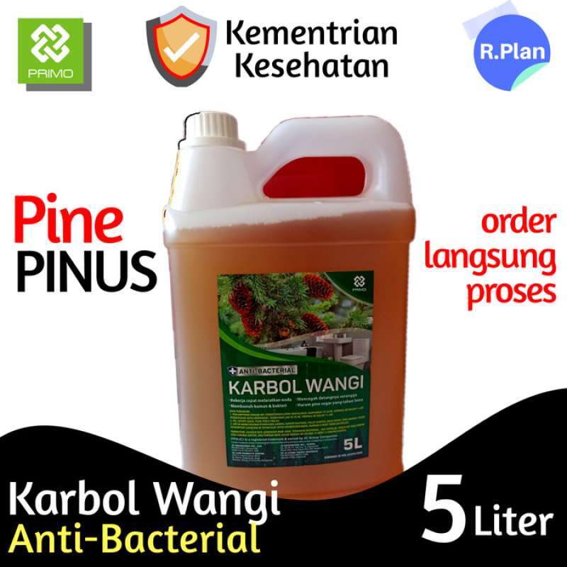 Promo Karbol Wangi 5 Liter Pinus Primo Pine Karbol Anti Bakteri Diskon ...