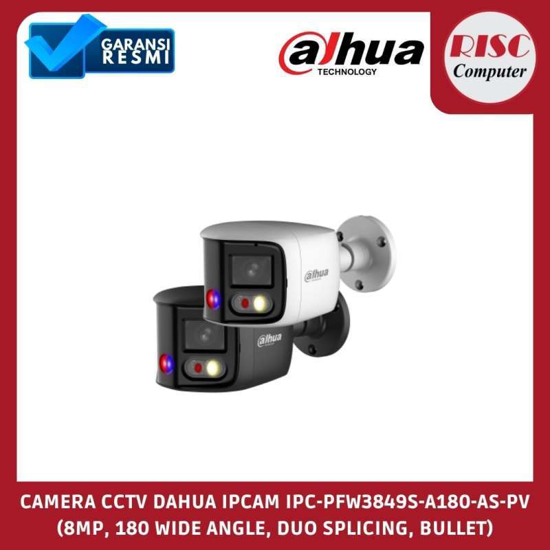 Jual Dahua Ipc-pfw3849s-a180-as-pv Ip Camera Cctv Duo Splicing 180 Wide Angle Di Seller Risc ...