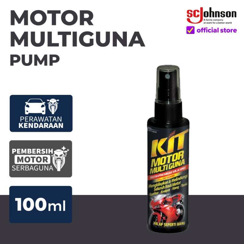 Promo Kit Pengkilat Motor Multiguna Pump 100mL Diskon 38% di Seller One ...
