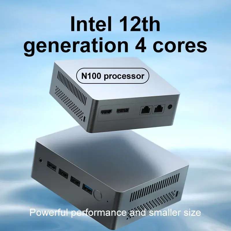 Jual Mini Pc Portable Intel N100 8 Gb Ram 256 Ssd Windows 11 Komputer ...