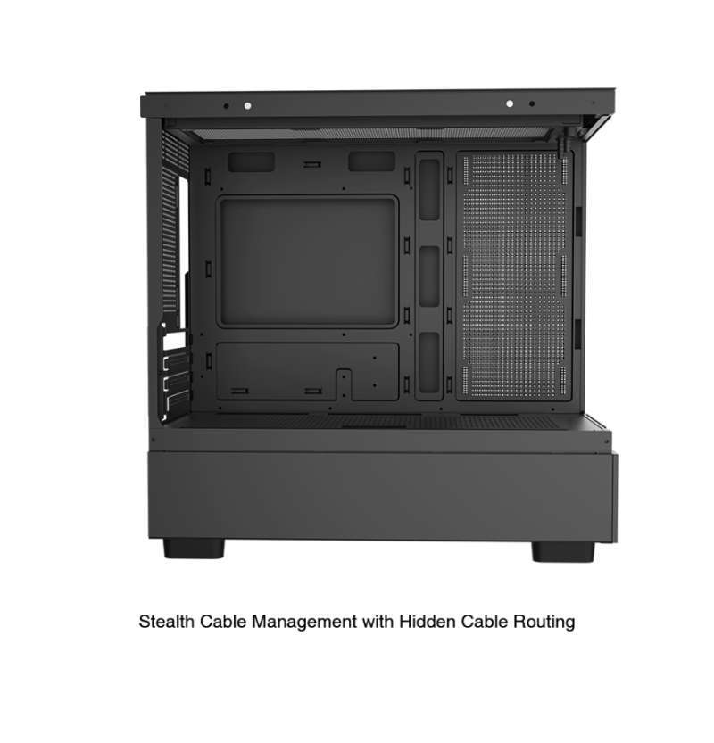 Promo Casing Gaming Armaggeddon Aquaron DUPLEX PRO M-ATX with Front Panel and Side Panel ...