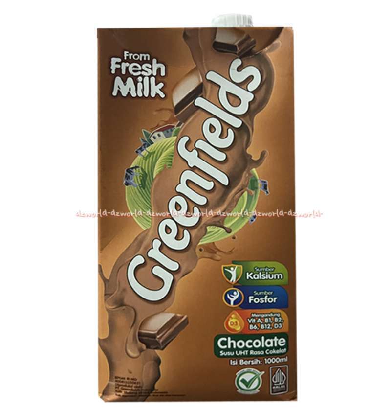 Jual Greenfields 1l Chocolate Uht Milk From Fresh Milk Choco Malt Milk ...