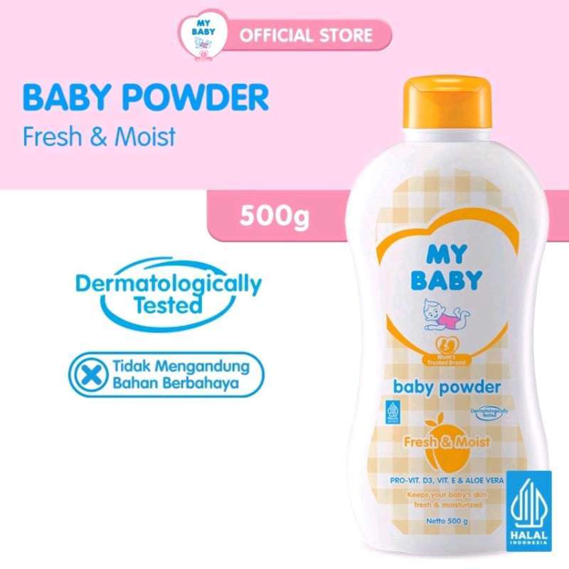 Promo My Baby Powder 500GR Bedak Bayi Tabur Wangi Nourish&Smooth ...