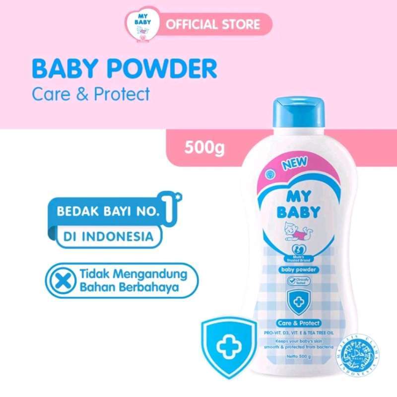 Promo My Baby Powder 500GR Bedak Bayi Tabur Wangi Nourish&Smooth ...