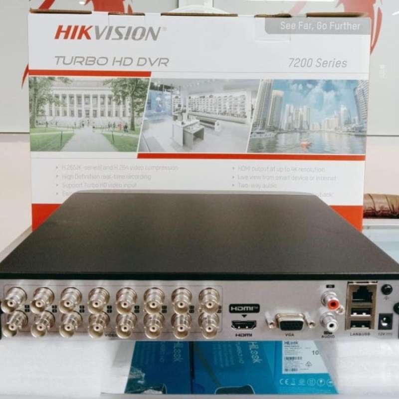 Promo New Dvr Hikvision Ds-7216 Hqhi-M1/E Support Camera 4/5Mp Terbaik ...