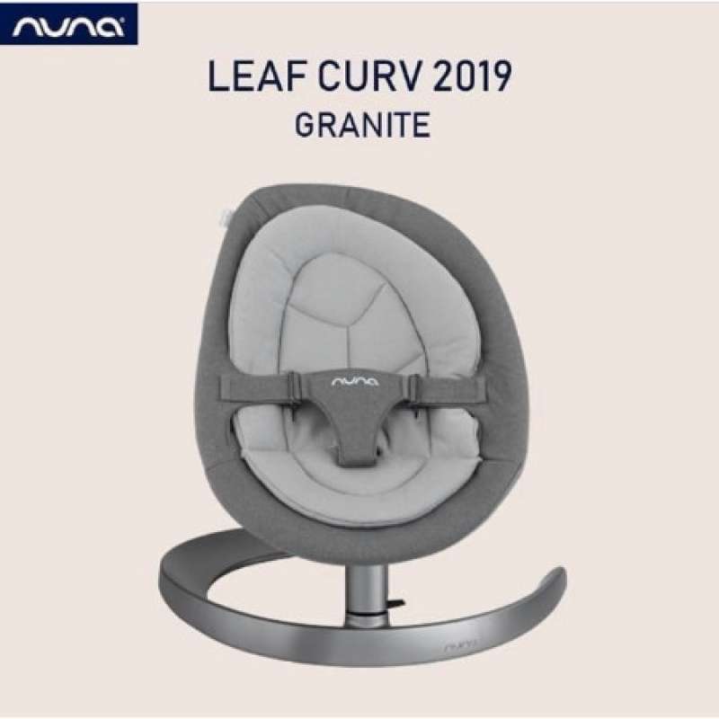 Promo Nuna Leaf Curv 2019 Dusk and Granite - Baby Bouncer and Swing ...