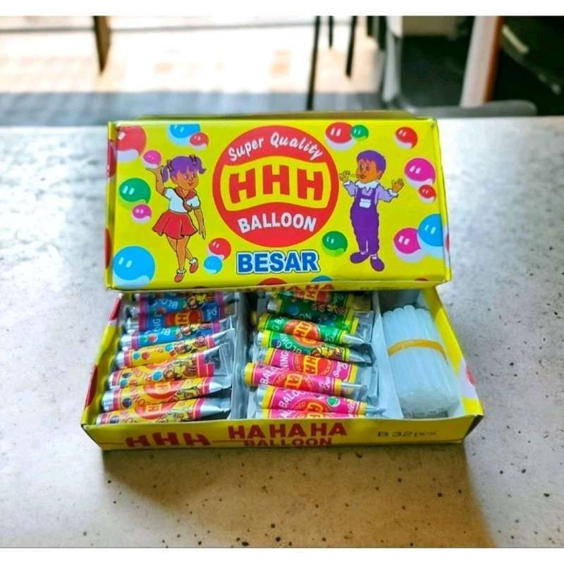 Jual Mainan Anak Tradisional Jadul Balon Tiup Sedotan Plembungan merk ...